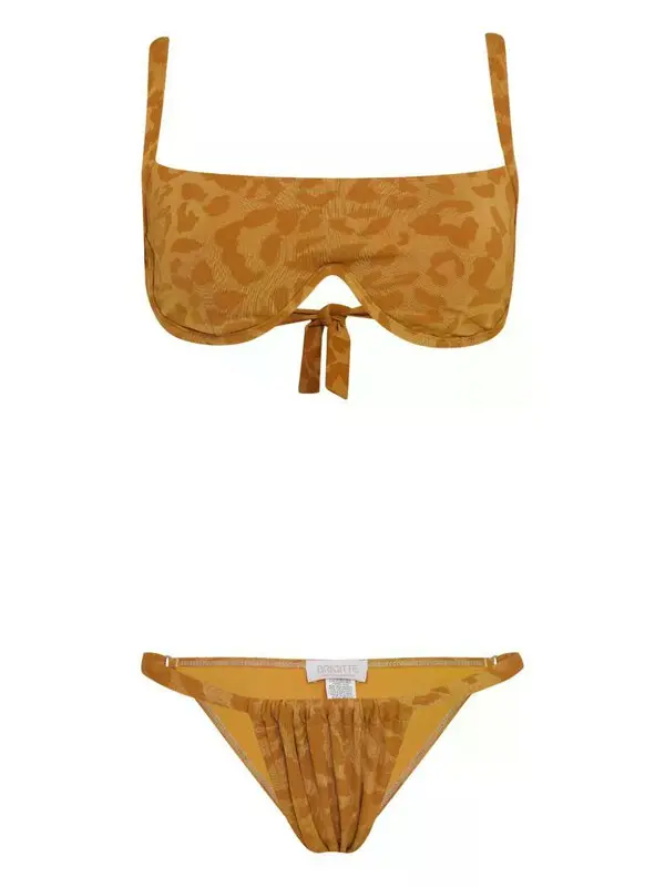 BRIGITTE Bia Tie-fastening Bikini - Gold