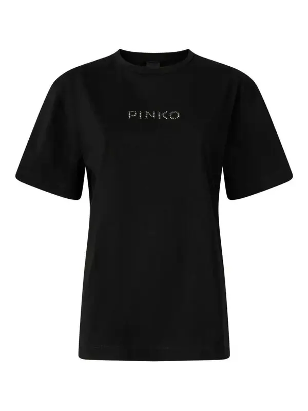 Pinko Relaxed Fit Strass T-shirt