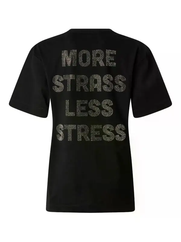 Pinko Relaxed Fit Strass T-shirt