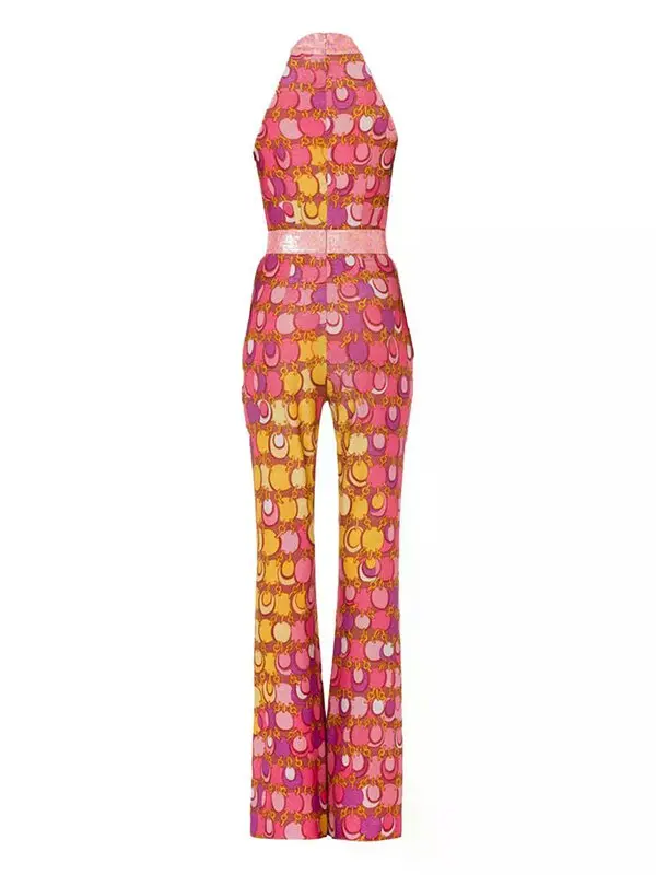 Moschino Printed Jumpsuit