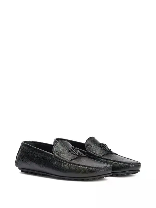 Roberto Cavalli Logo-embossed Loafers