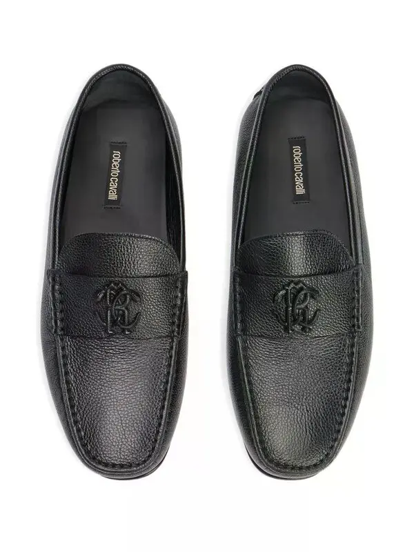Roberto Cavalli Logo-embossed Loafers