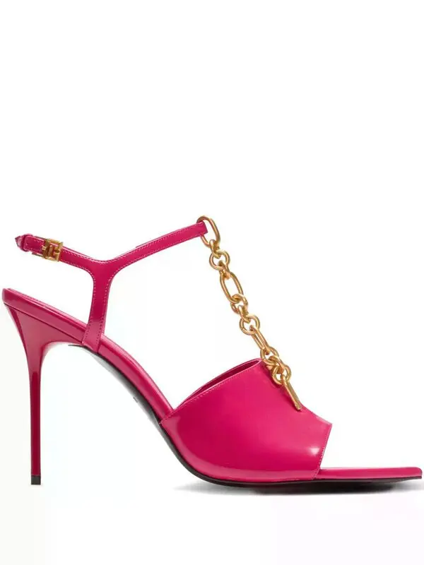 Balmain Sync Pointed-toe Sandals - Pink