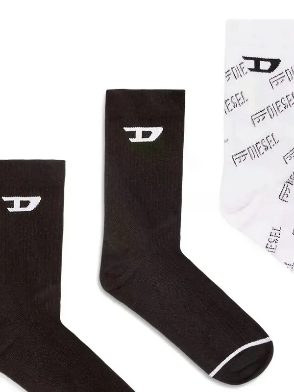 DIESEL® Logo Crew Socks