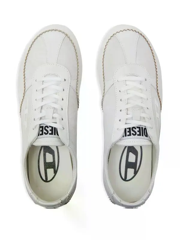 DIESEL® D-mile Lace-up Low Sneakers - White