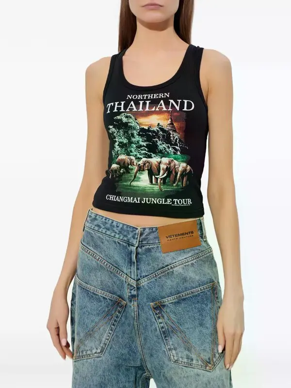Vetements Graphic Top