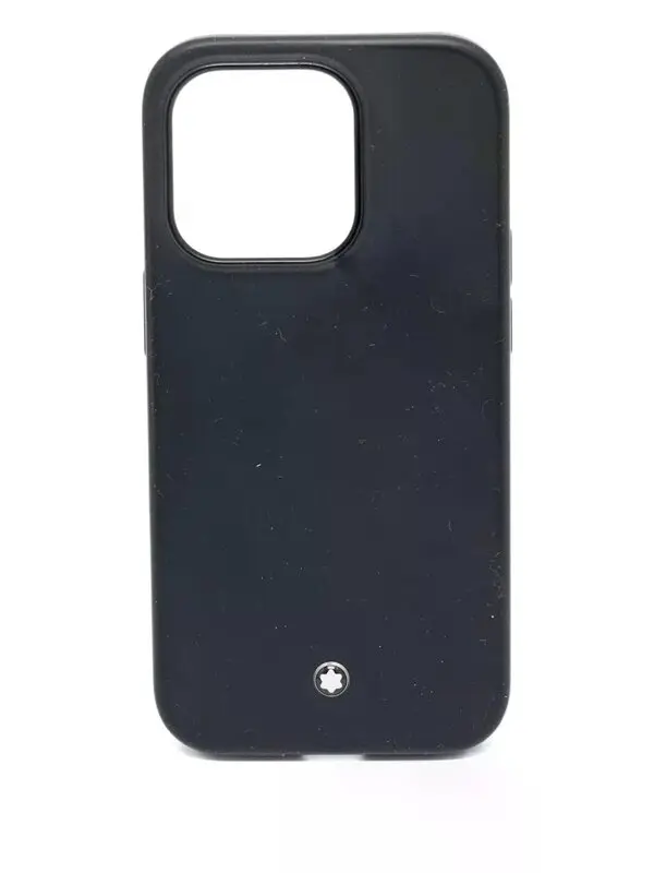 Montblanc Sartorial Iphone 14 Pro Case - Black