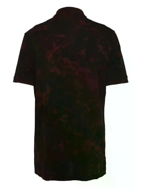 Burberry Pique-print Polo T-shirt