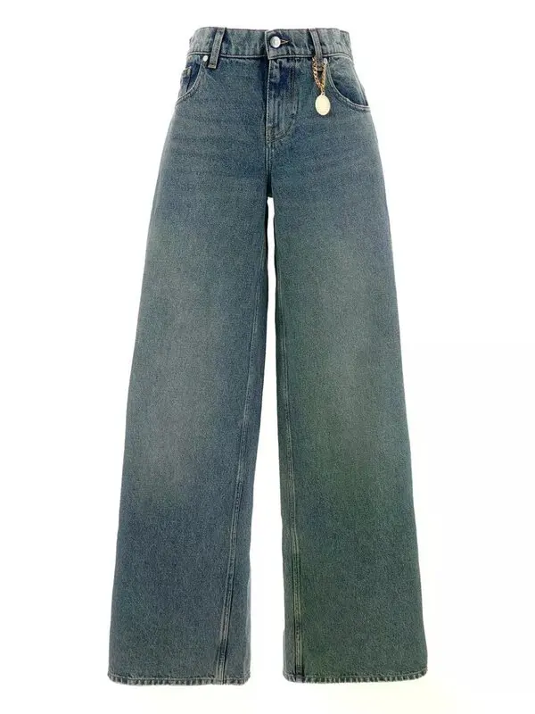 Stella McCartney Five-pocket Wide Leg Jeans