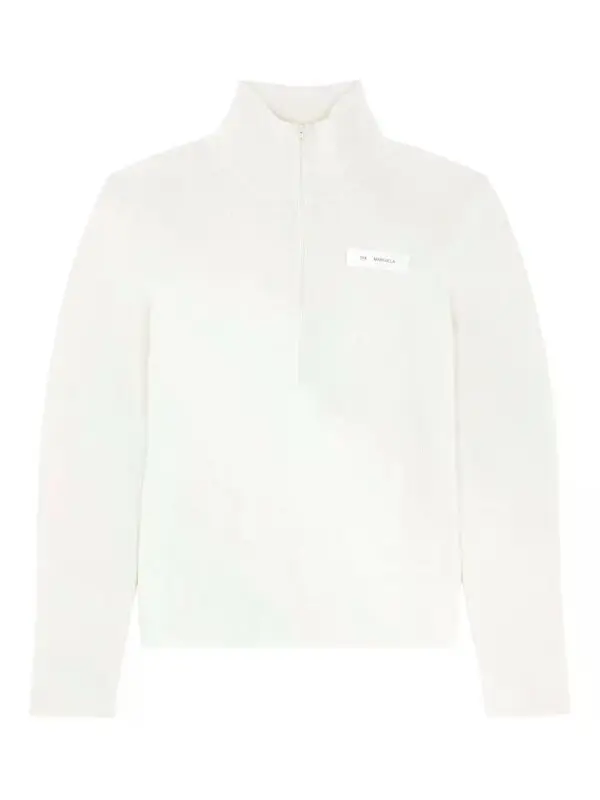 MAISON MARGIELA Zip Mock-neck Sweater