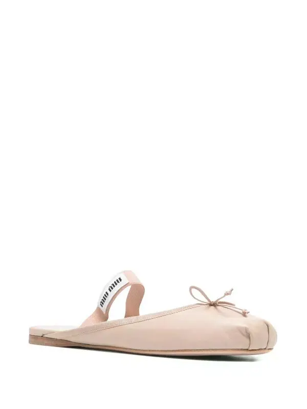 Miu Miu Bow-detail Ballet Flats