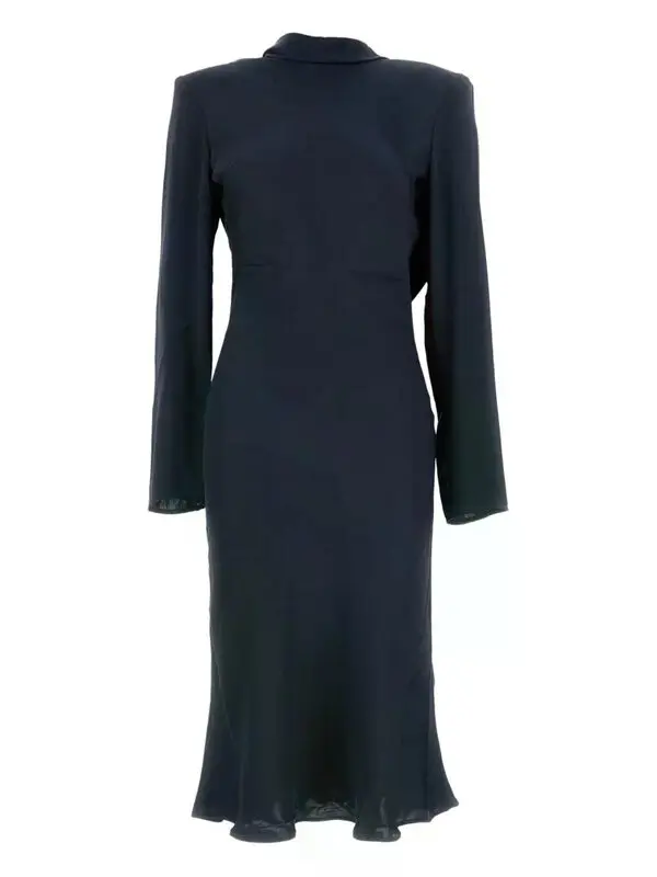ROTATE BY BIRGER CHRISTENSEN Long-sleeve Midi Dress