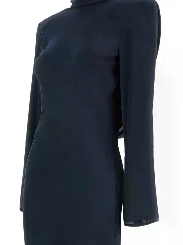 ROTATE BY BIRGER CHRISTENSEN Long-sleeve Midi Dress