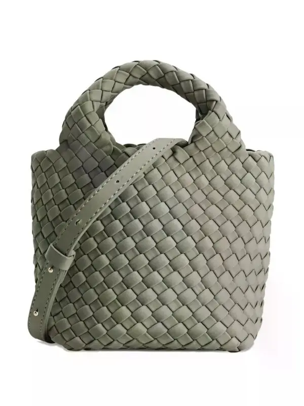 MARREA Woven Top-handle Tote Bag