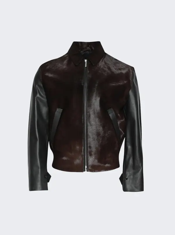 Marni Leather Jacket - Black