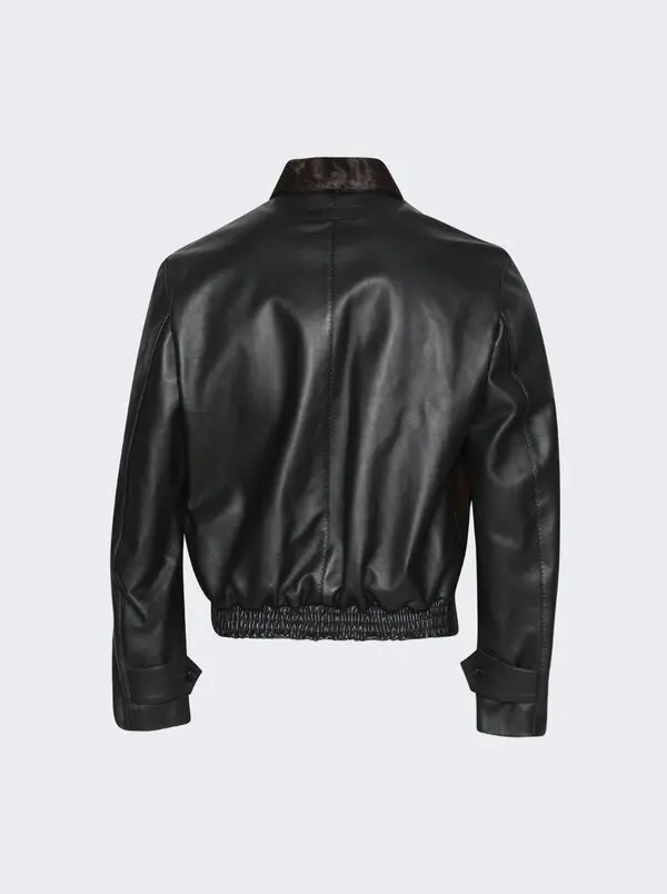 Marni Leather Jacket - Black