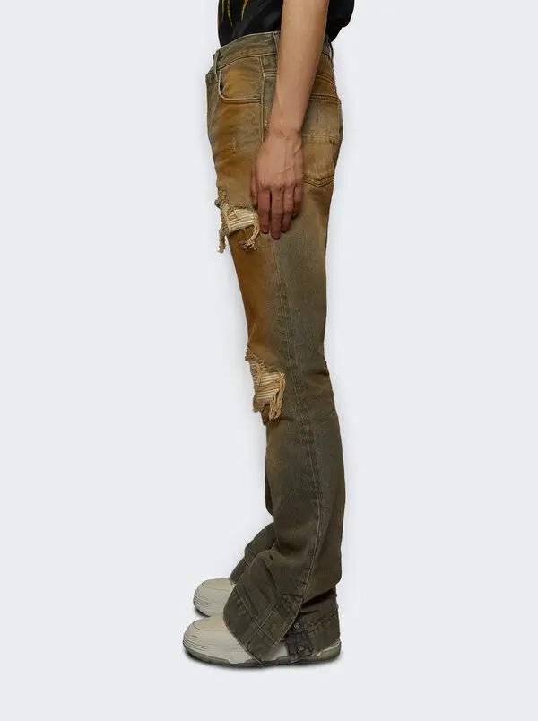 Amiri Mx1 Straight Flare Jean - Indigo