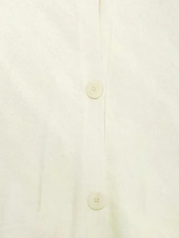 Theory Patch-detail Ribbed-knit Cardigan