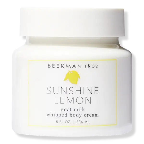 BEEKMAN 1802 Sunshine Lemon Whipped Body Cream - One-color