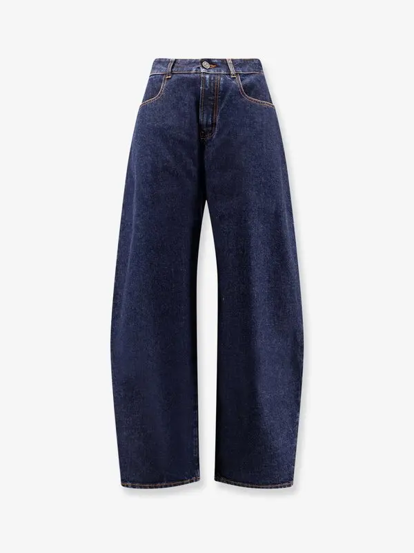 Alaïa High-waisted Wide Leg Jeans