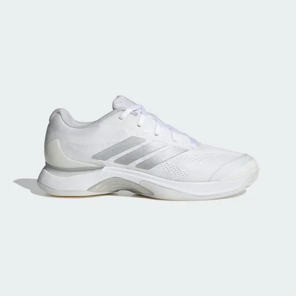 Adidas Avacourt 3 Tennis Shoes - Cloud White / Silver Metallic / Dash Grey