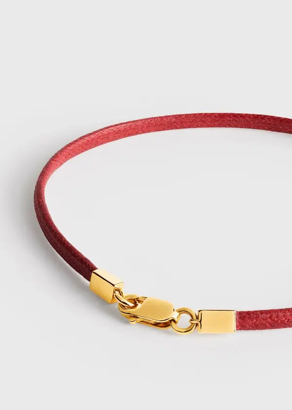 TOTEME Diamond Friendship Bracelet - Red