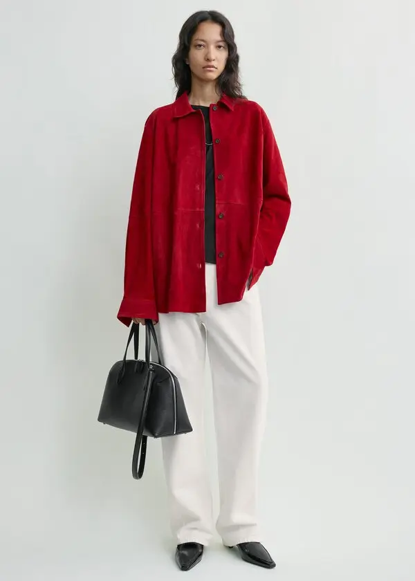 TOTEME Suede Overshirt
