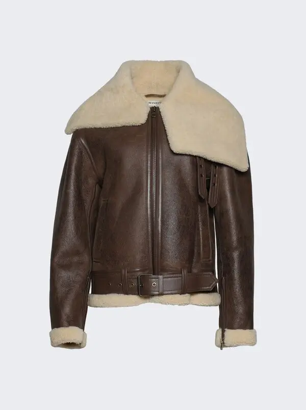 JW Anderson Shearling Aviator Jacket