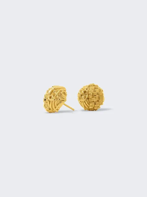 GWEN BELOTI Vira Duo Cube Xl Stud Earrings - Gold