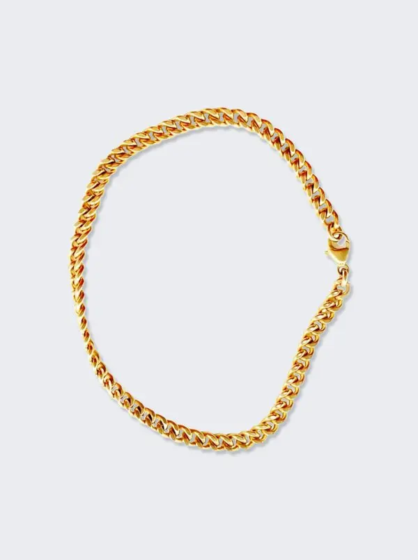 GWEN BELOTI Nola Curb Chain Bracelet - Gold
