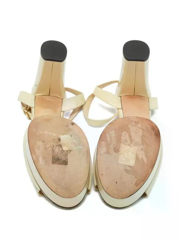 JIMMY CHOO Platform Block Heel Sandals
