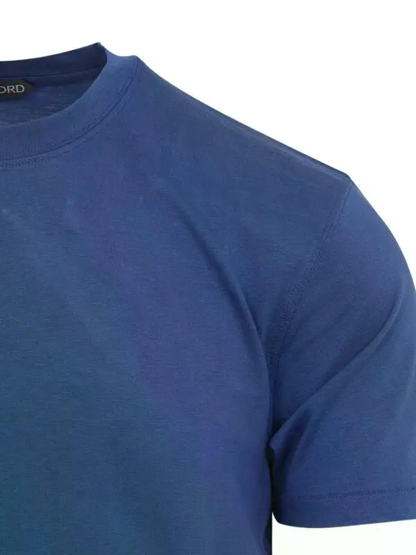 TOM FORD Crewneck T-shirt - Blue