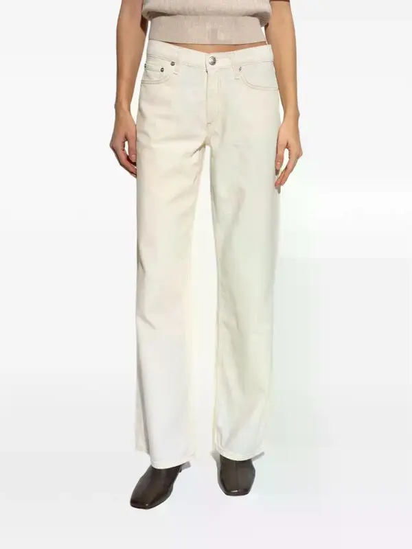 Rag & Bone Straight-leg Jeans - Neutrals