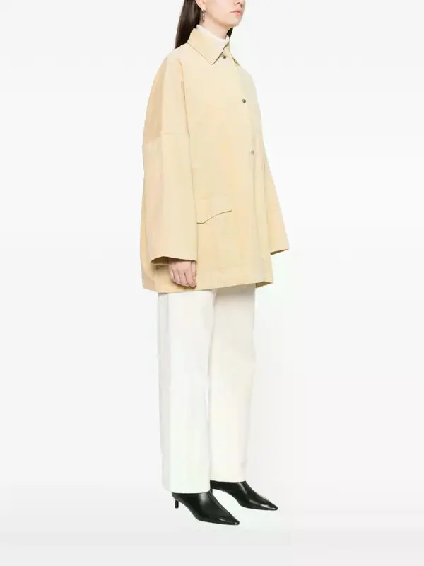 TOTEME Flap-pocket Coat - Neutrals