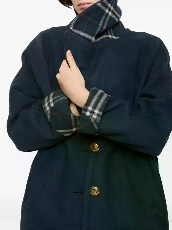Burberry Button-fastening Coat