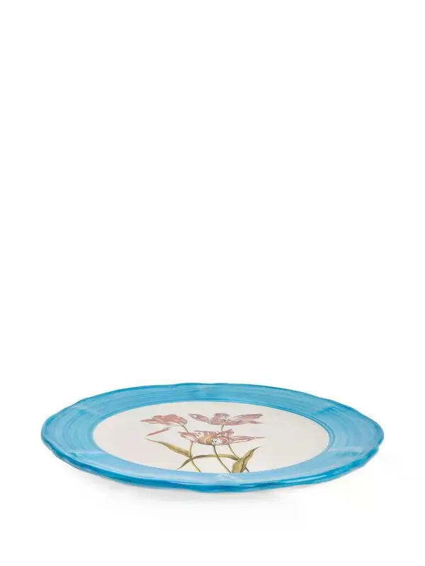 LES-OTTOMANS Sultan Garden Dinner Plate