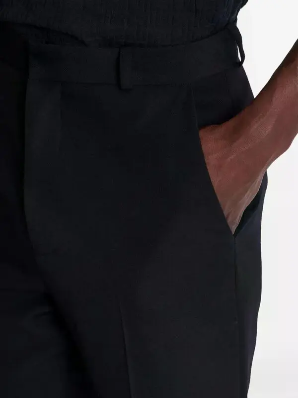 Balmain Darted Wool Trousers