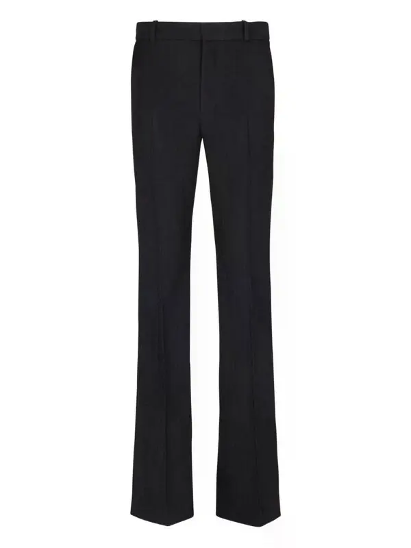 Balmain Darted Wool Trousers