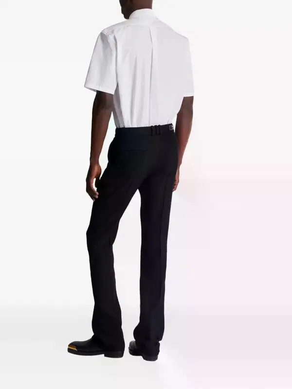Balmain Darted Wool Trousers