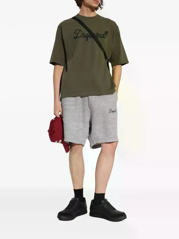 Dsquared2 Embroidered Crew-neck T-shirt