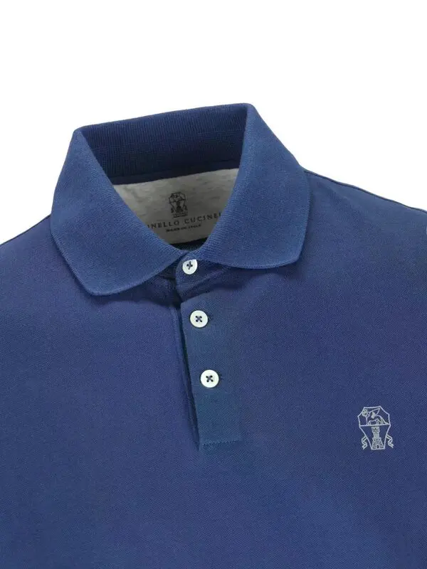 Brunello Cucinelli Cotton Polo Shirt