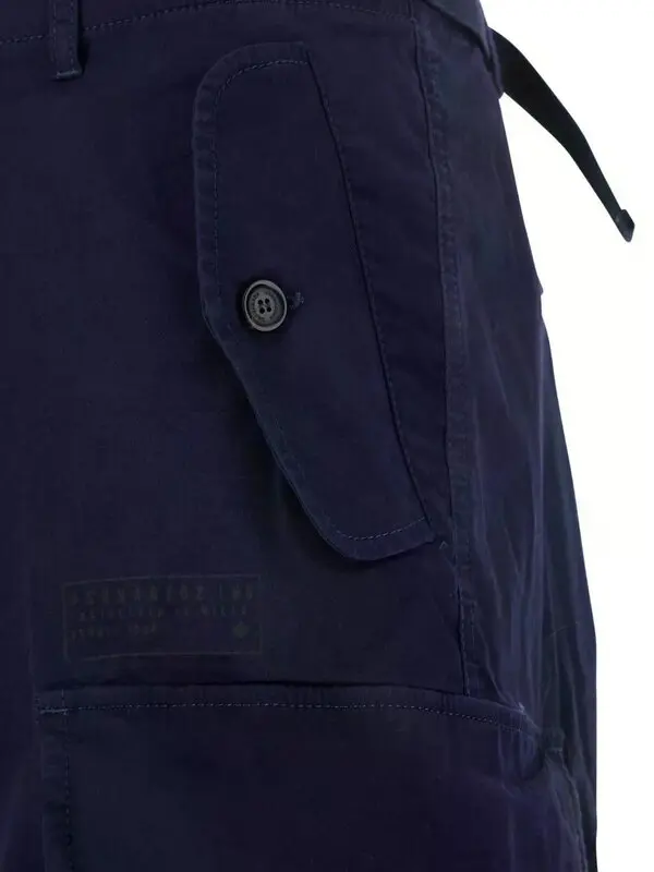 Dsquared2 Flap-pocket Shorts - Blue