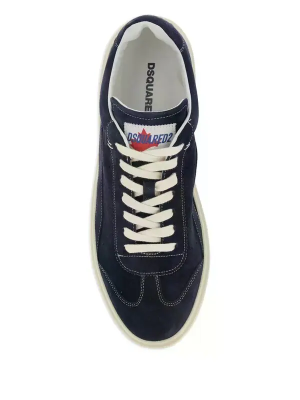 Dsquared2 Logo-patch Low-top Sneakers - Blue