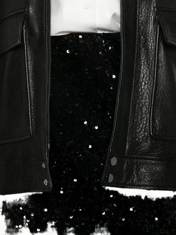 Vince Sequin-embellished Midi Skirt