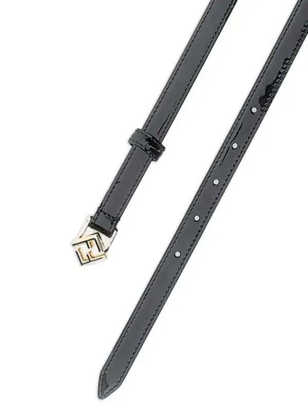 Fendi O'lock Patent Leather Belt