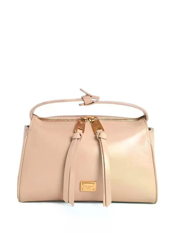 Dolce & Gabbana Leather Tote Bag - Neutrals