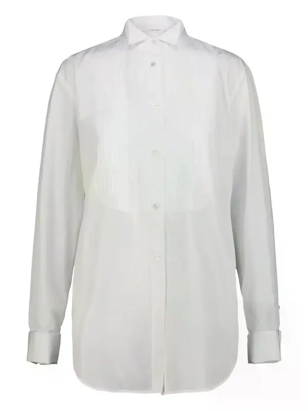 THE ROW Erelia Pleated Shirt