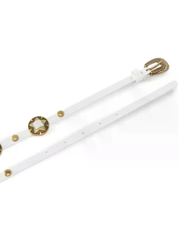Pinko Stud-embellished Leather Belt