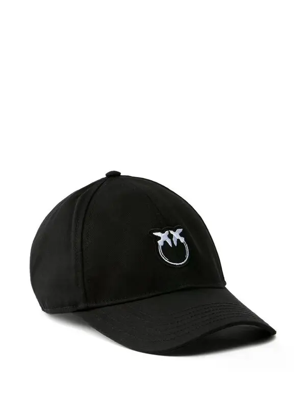 Pinko Embroidered-logo Baseball Cap - Black