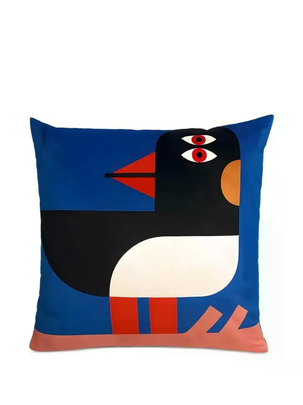 QEEBOO Oggian Cookie Graphic-print Cushion - Blue